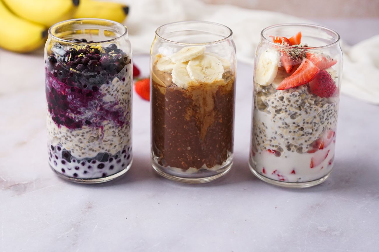 High Protein Overnight Oats with Protein Powder (20+ Grams Protein ...