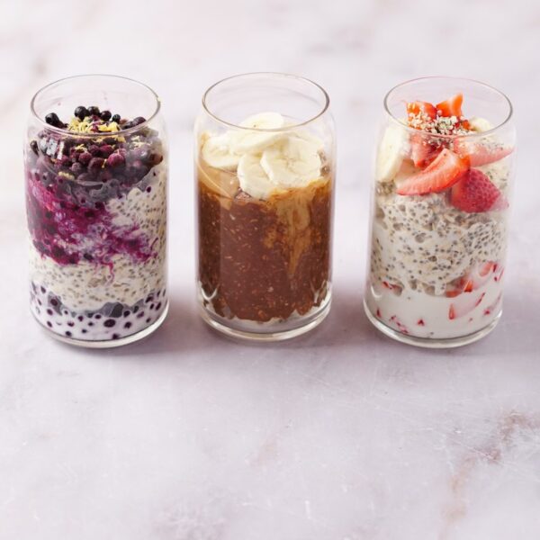 High Protein Overnight Oats with Protein Powder (20+ Grams Protein ...